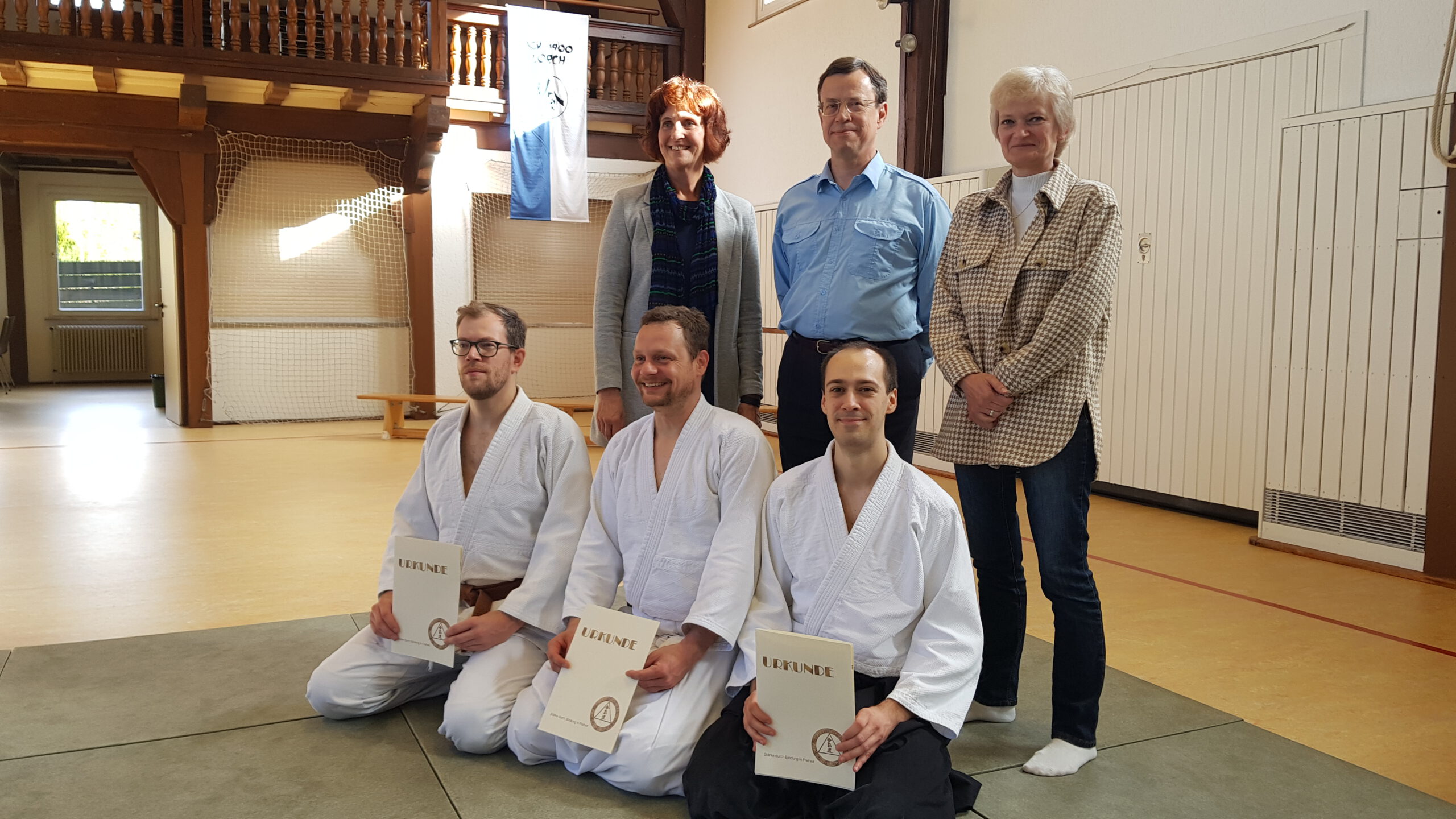 Neue Dan-Graduierungen für zwei Hessen - Aikido-Verband Hessen e.V.